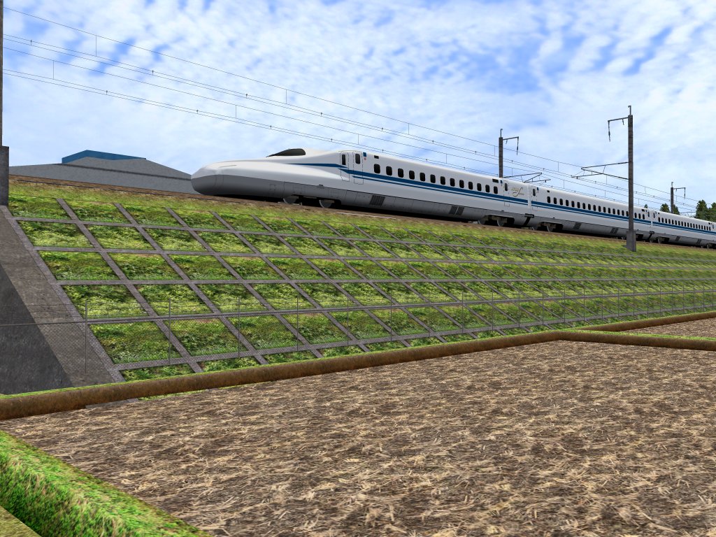 古淵 工機 on Twitter: "#RailSim #RSPI公開情報 #Railsimレイアウト・モジュール公開情報 #ShinkansenSim 「新幹線風レイアウト(田園篇)」公開し ...