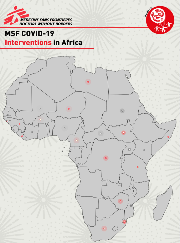 Doctors Without Borders Map