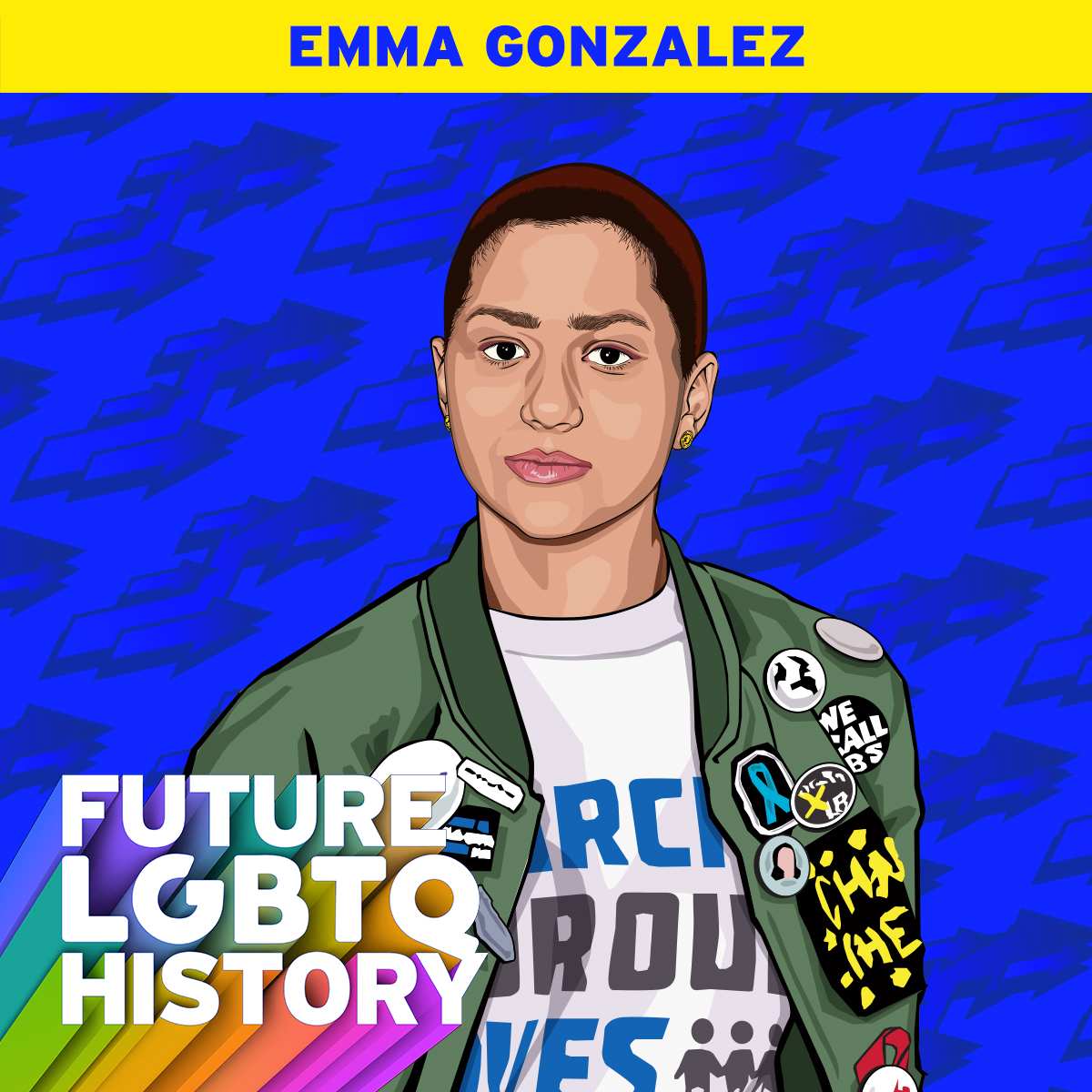 Shoutout to our FutureLGBTQHistory honoree, Emma Gonzalez! | Fuse TV ...