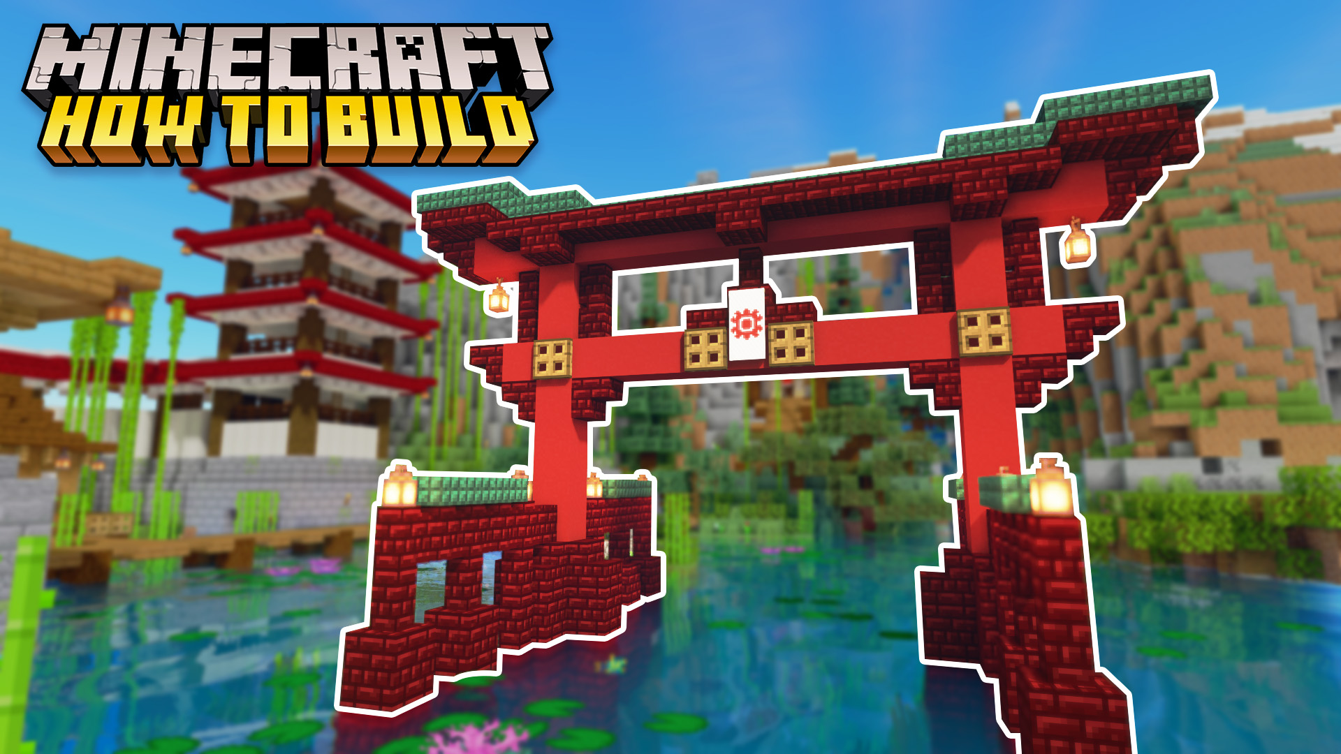 Minecraft Japanese Gate