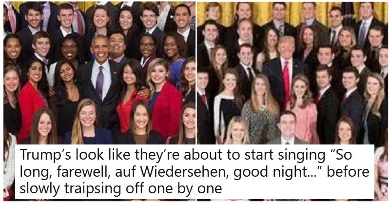 recap Spot the difference between Barack Obama’s and Donald Trump’s ...