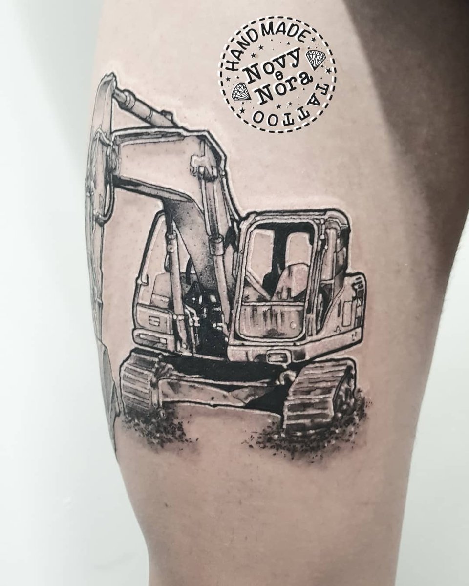 Excavator Tattoo