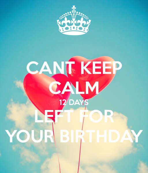 Keep Calm 11 Days Left