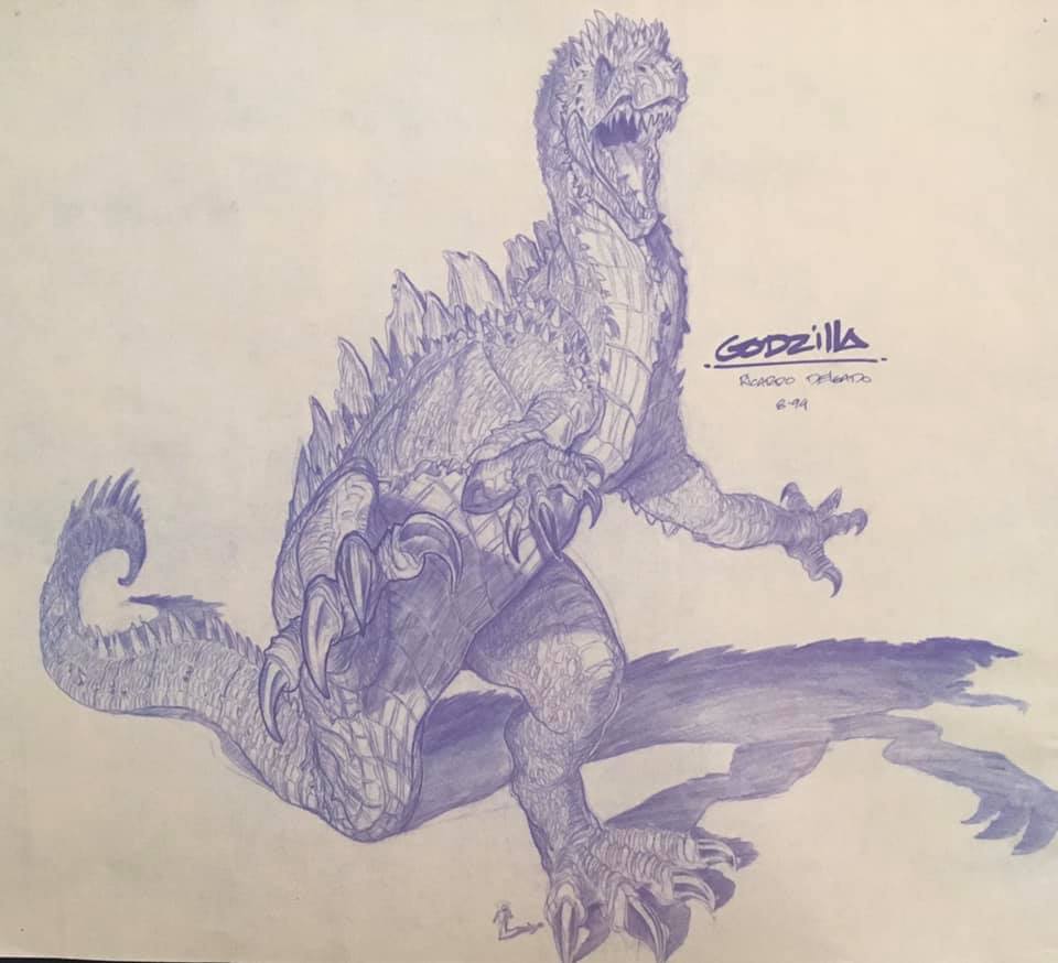 Godzilla 1994 Drawing
