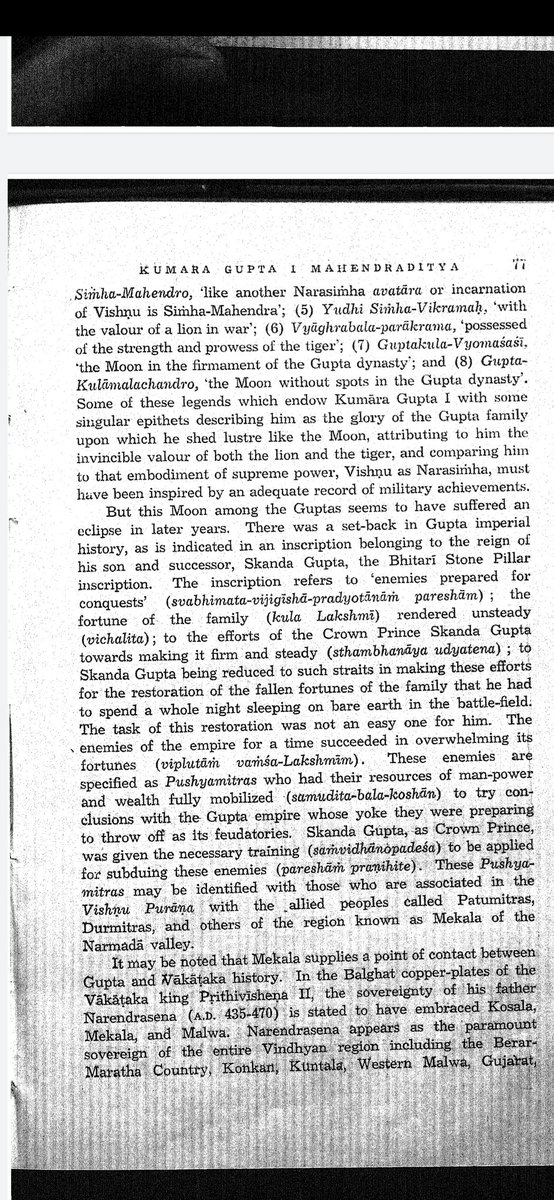 Skandagupta is arguably the greatest emperor in Indian history. He ...