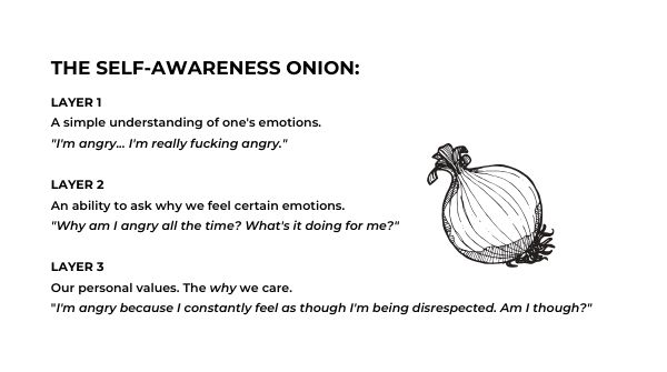 Peeling An Onion Metaphor