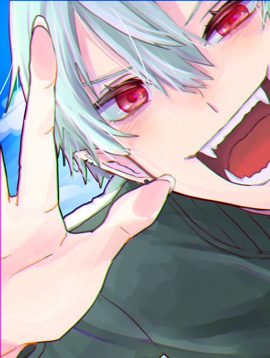 「楽しそうにしてる姿がいっとうすき #KuzuArt 」|りょっかのイラスト