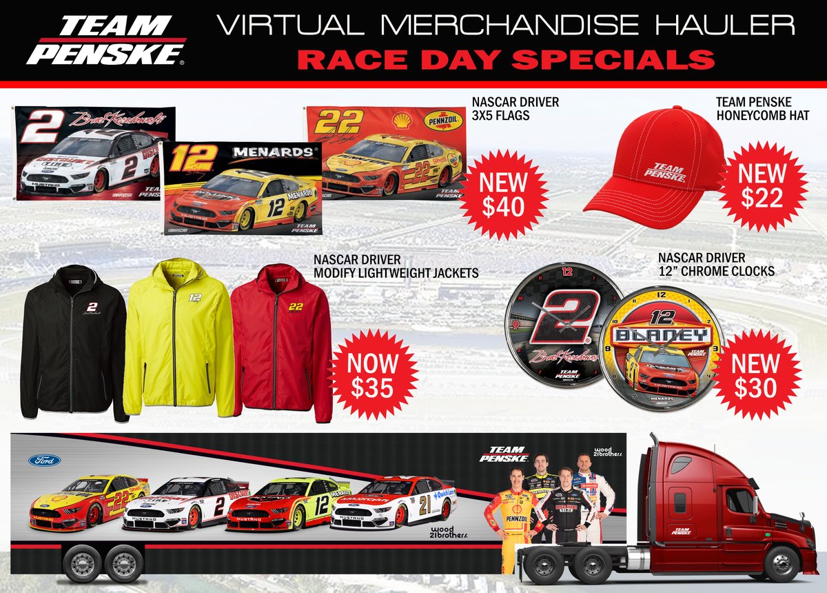 Our virtual NASCAR merch hauler is OPEN! Shop some 🆒 deals with free ...