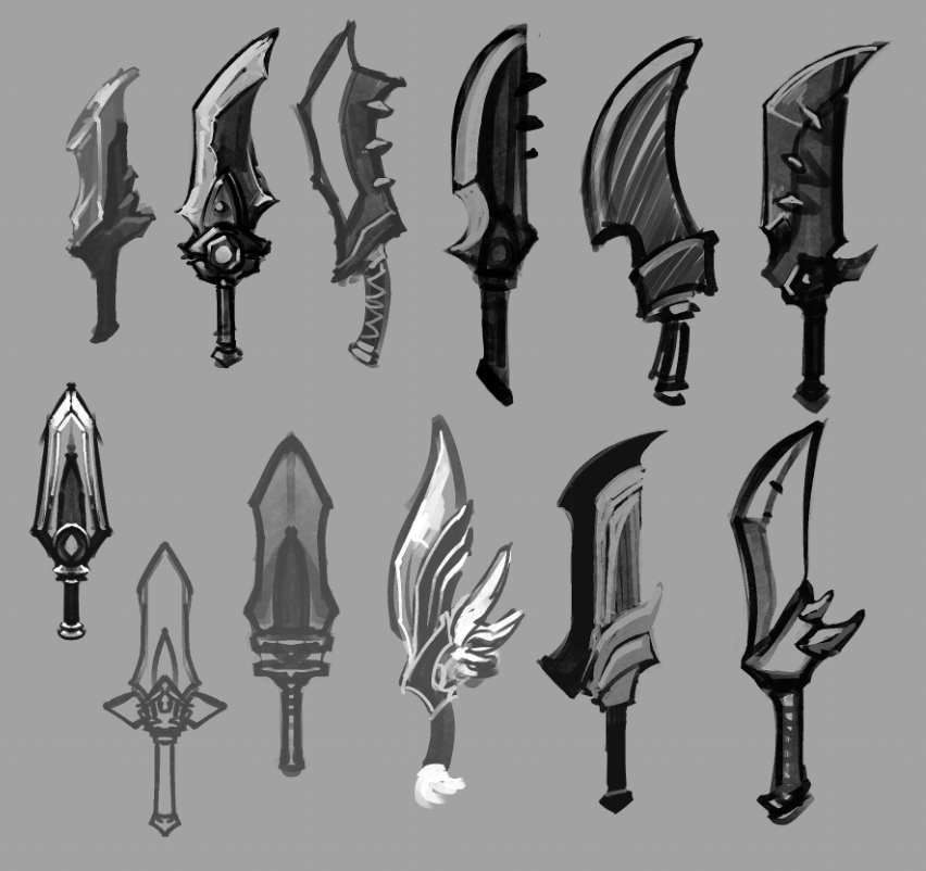 Fantasy Weapon Designs