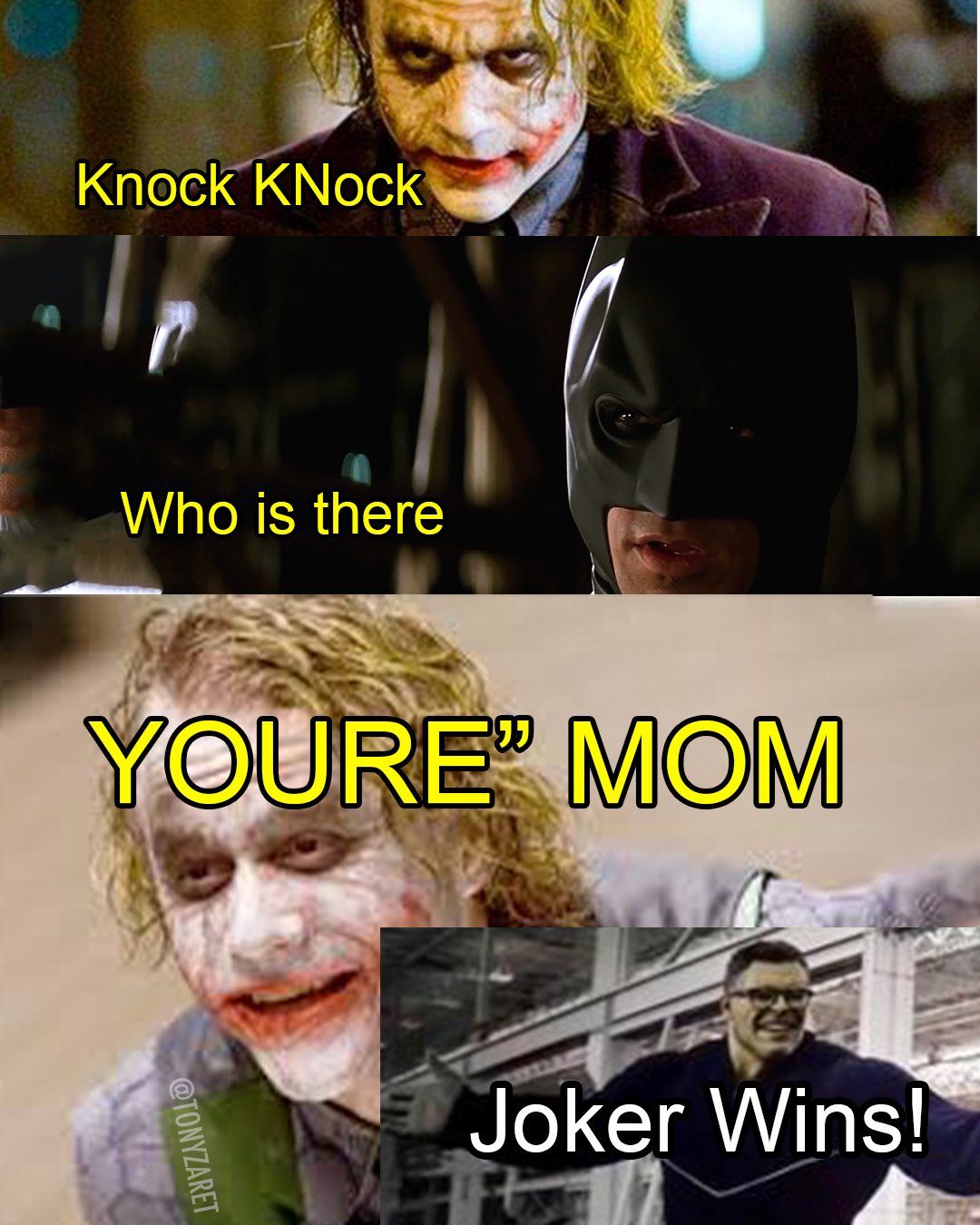 Batman Joker Meme Knock Knock