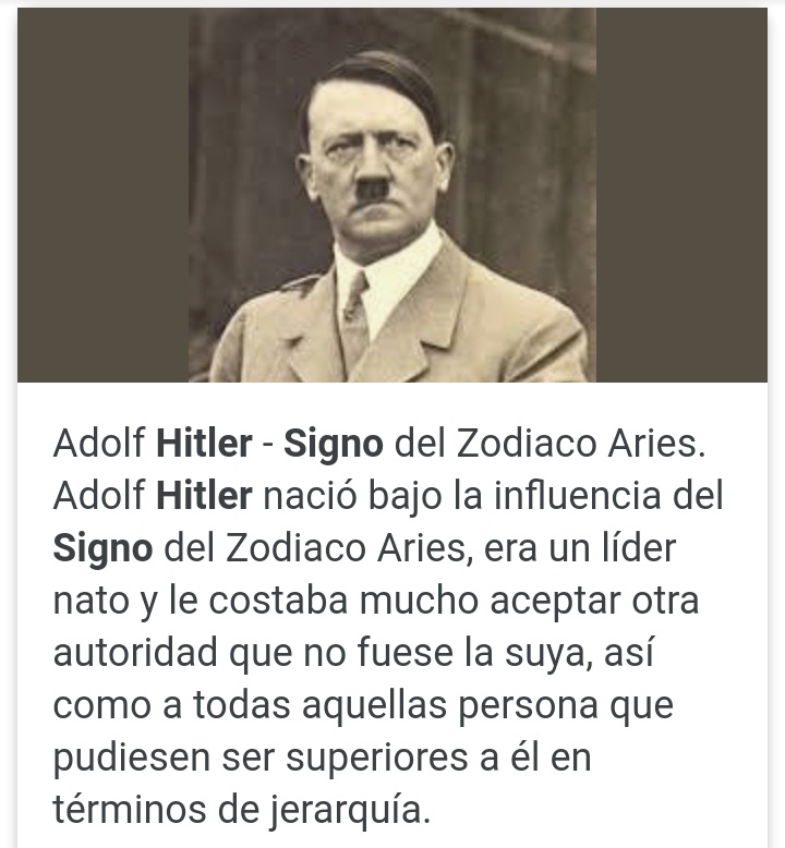 Hitler signo zodiaco 60 photos - Astrologytoyou.com