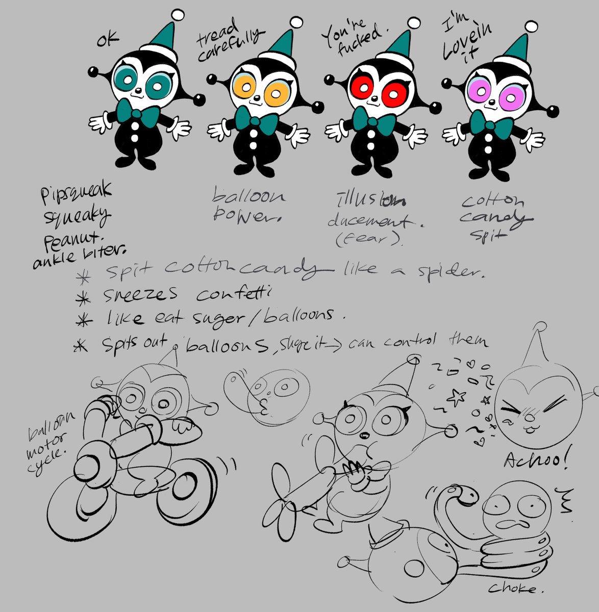 「andddd some development for Buttons of c」|Janie Leeの漫画