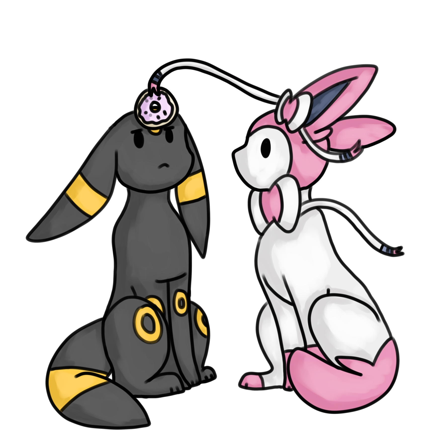 Sylveon And Umbreon
