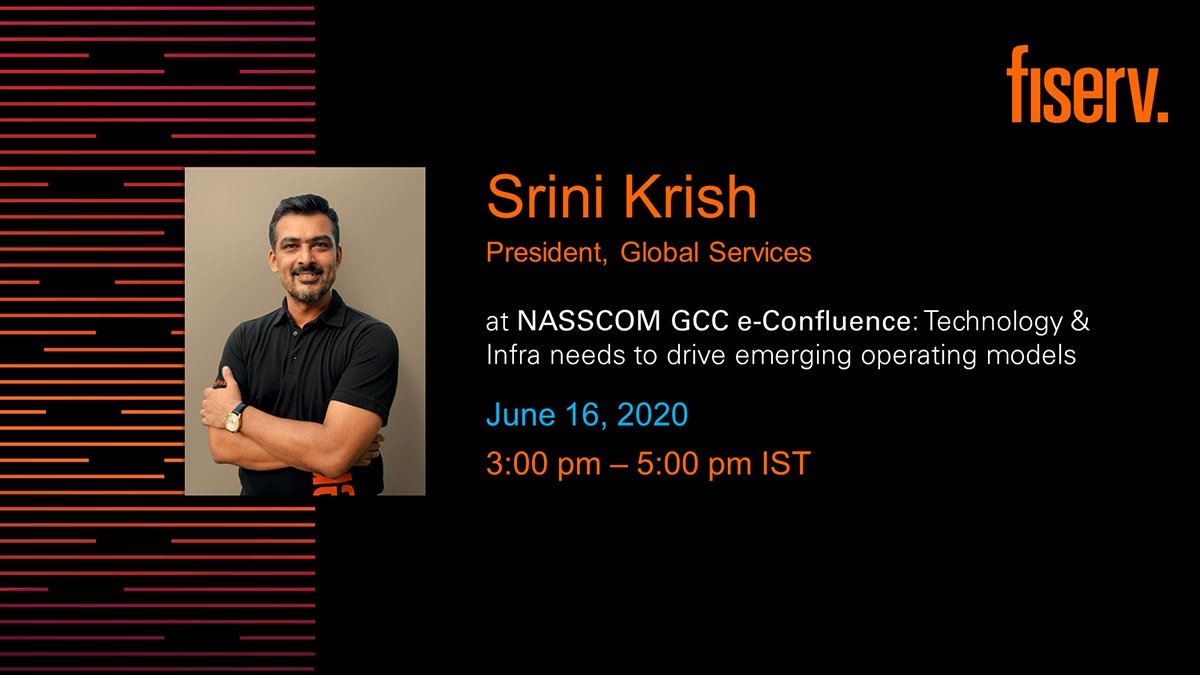 We are excited to announce Srini Krish, President, Global Services ...