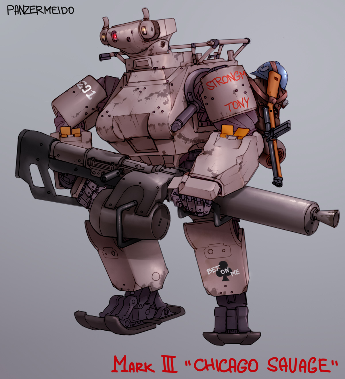 Dieselpunk Power Armor