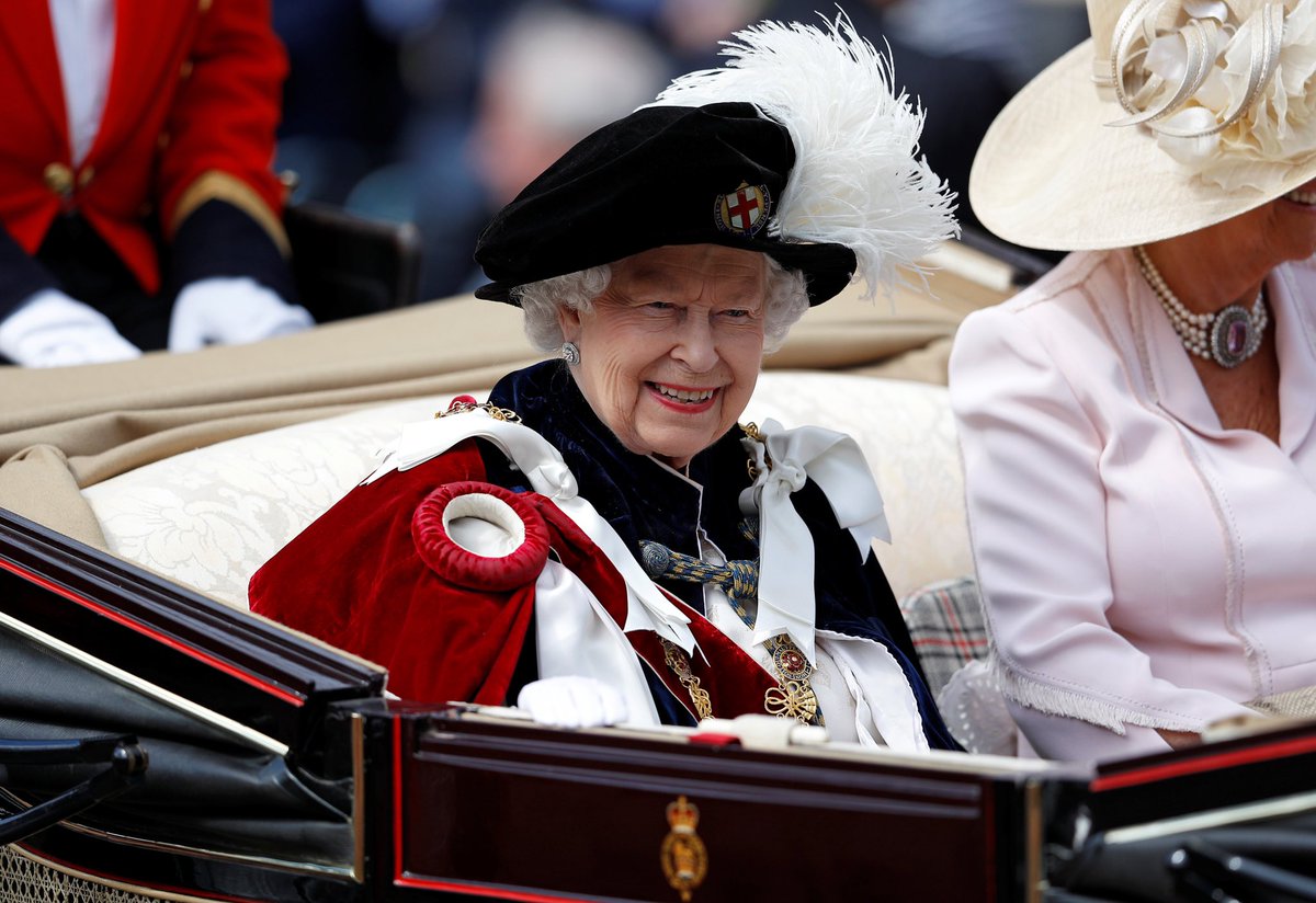 The Queen, as Sovereign of the Order, normally attends alongside other ...