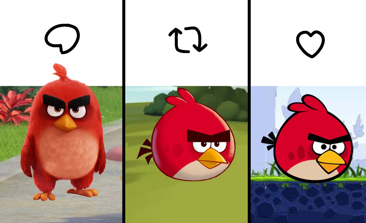 Angry Birds Toons Red And Ruby