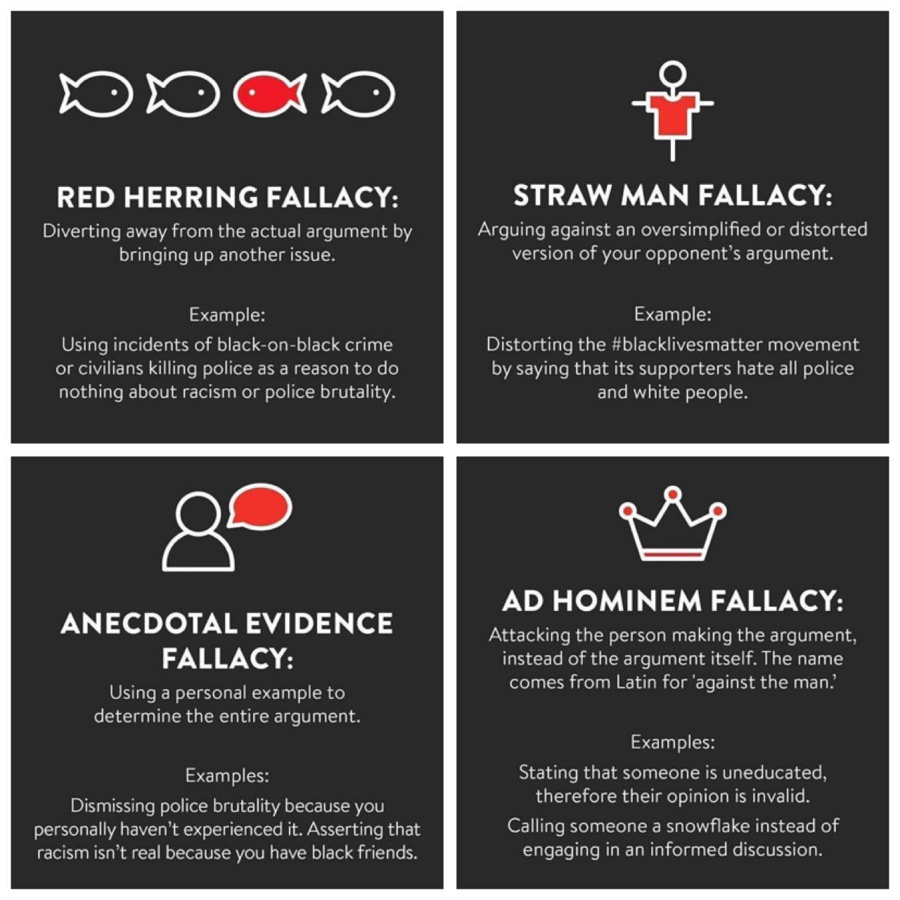 Anecdotal Evidence Fallacy Meme