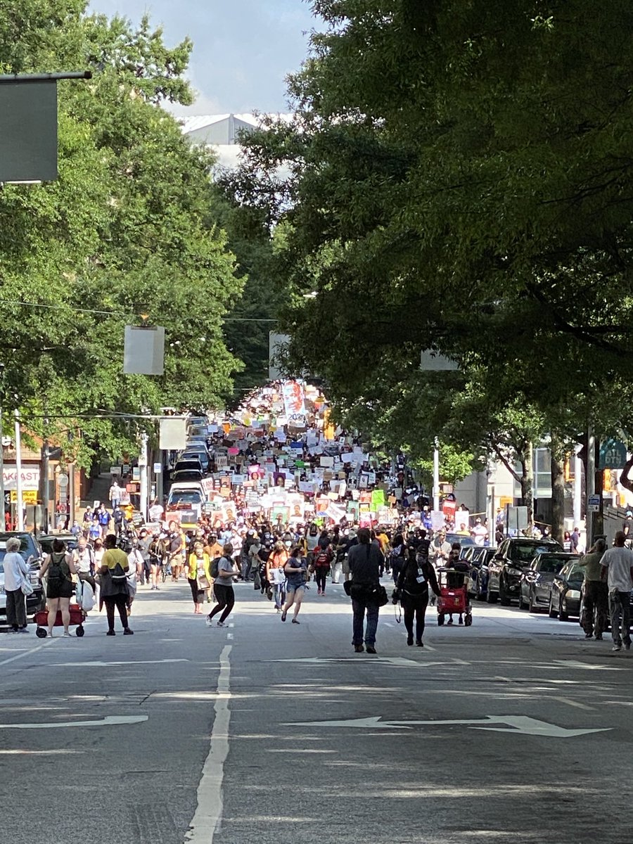 RIGHT NOW: thousands are marching on the Georgia Capitol calling for ...