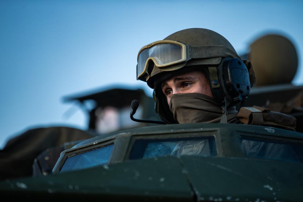 One team, one fight. USMC Marines with 2nd Assault Amphibian Battalion ...