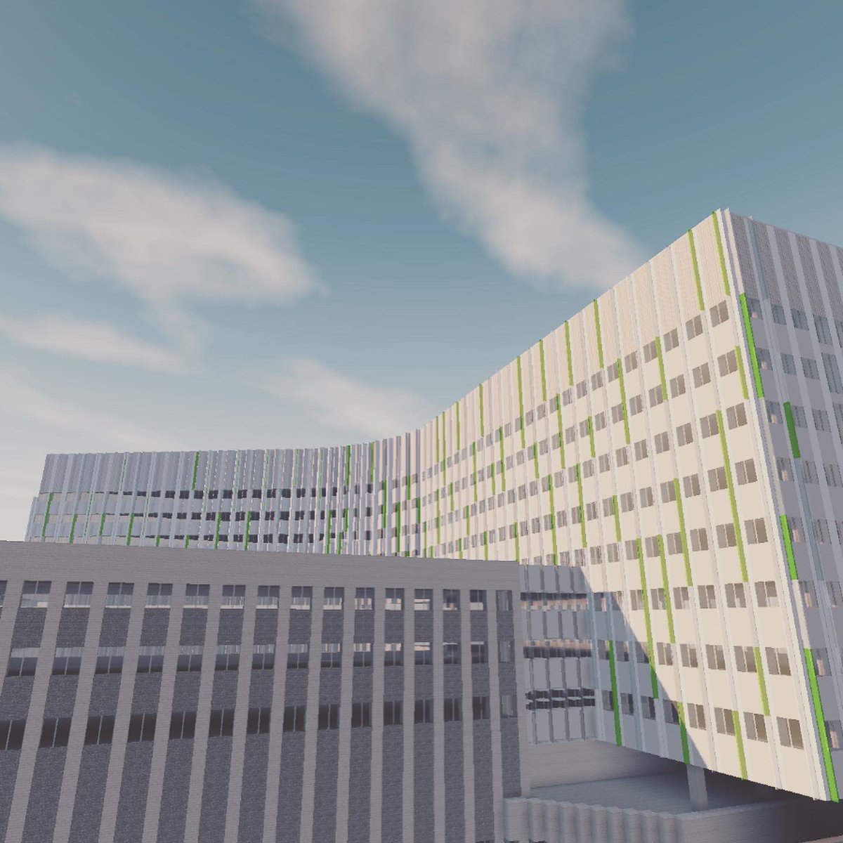 Minecraft Glass Structure