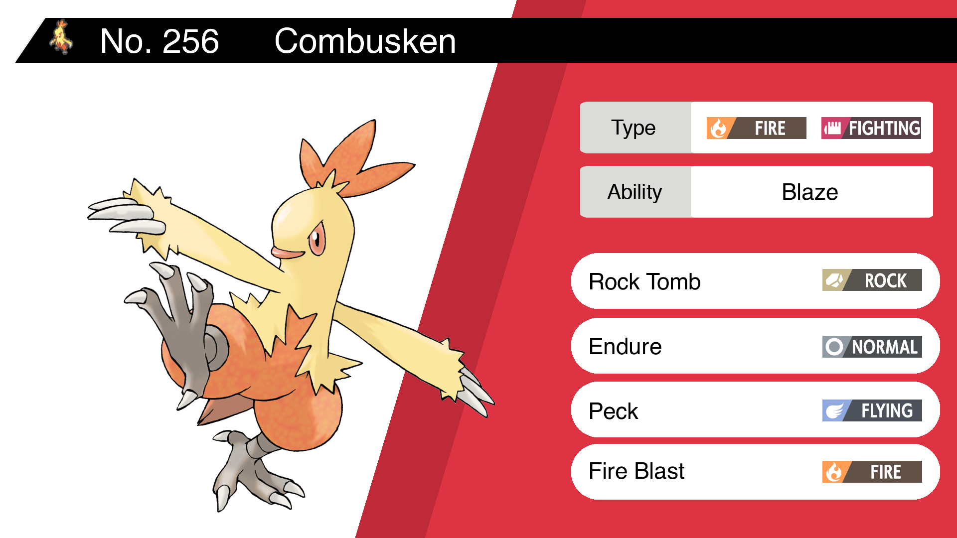 Pokemon Combusken Evolution