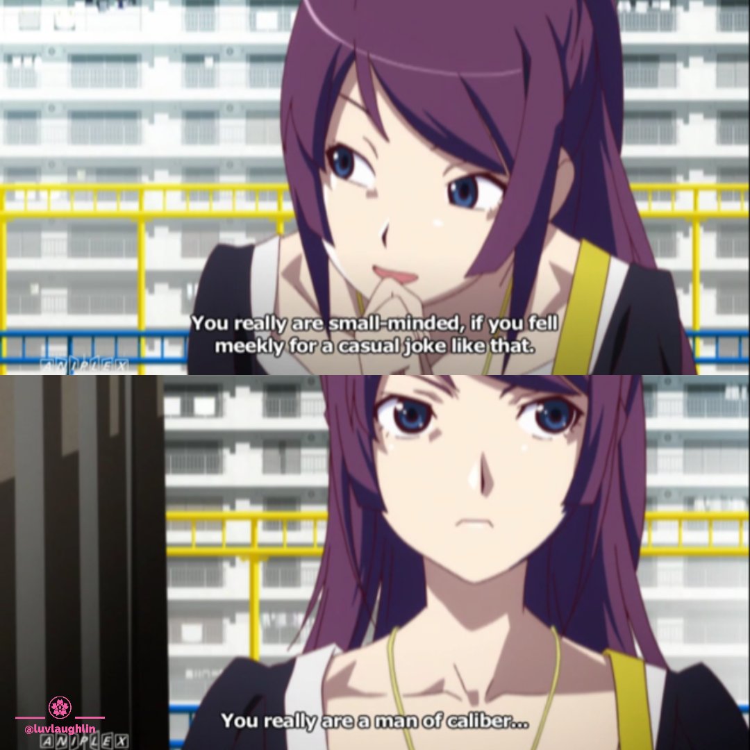 Bakemonogatari Senjougahara Quotes