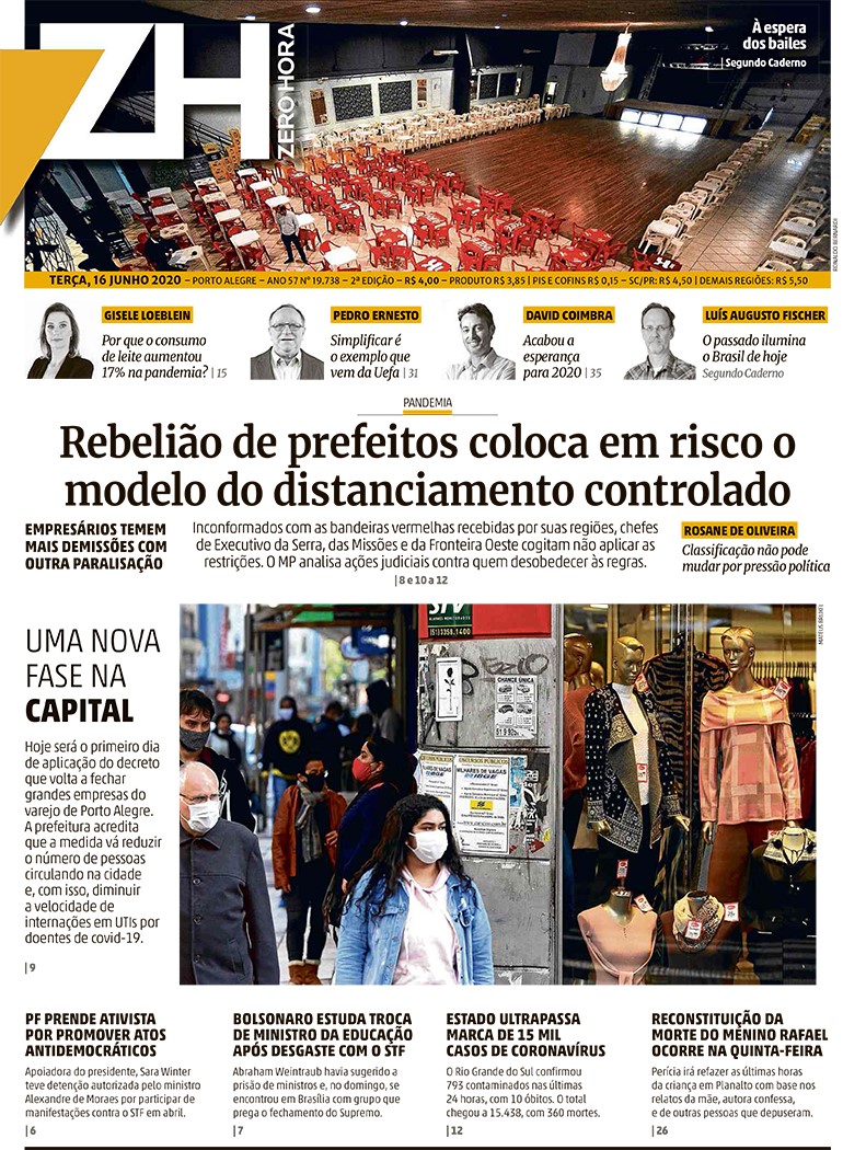 Bom dia! Confira os destaques de Zero Hora desta terça-feira HojeEmZH ...