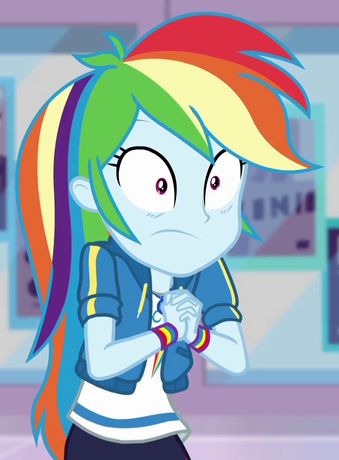 Rainbow Dash Scared Rainbow Dash Scared