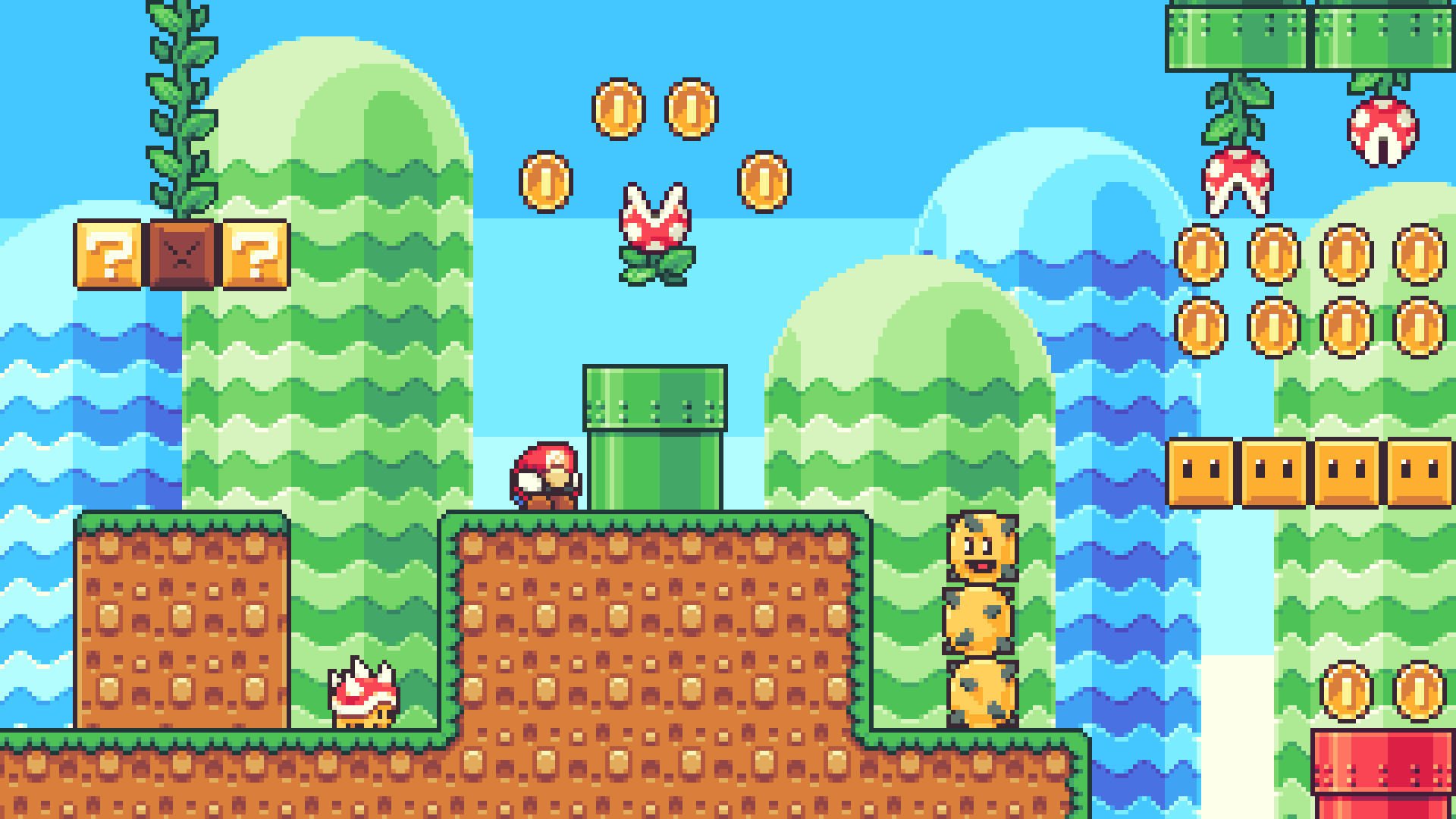 Super Mario World Level Wallpaper