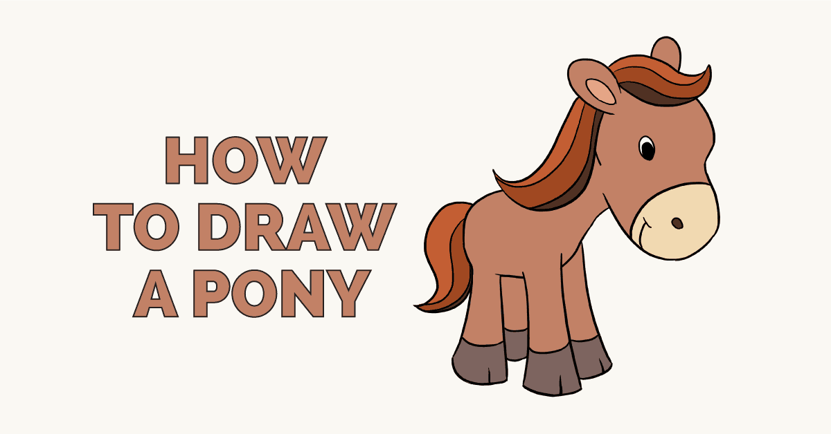 Steps To Draw Ponies