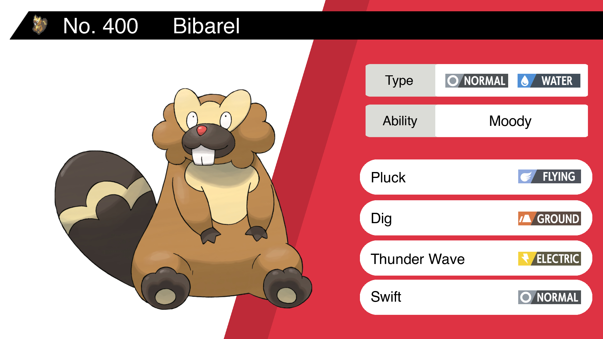 Bibarel Evolution