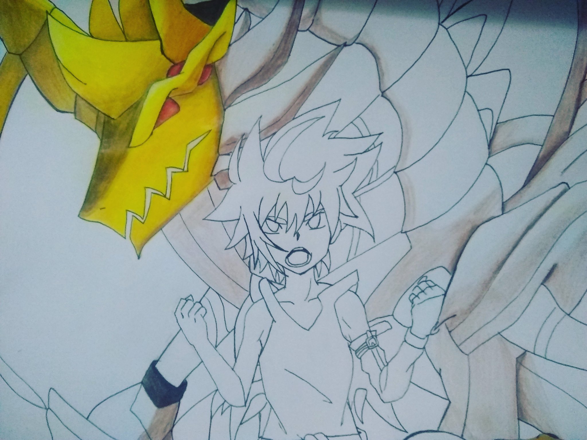 Fafnir Beyblade Coloring Pages Triceratops Bey + Pegasus Blast Tease