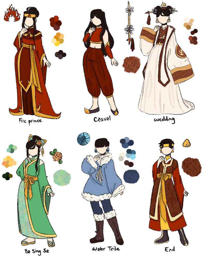 Flame Prince Outfits