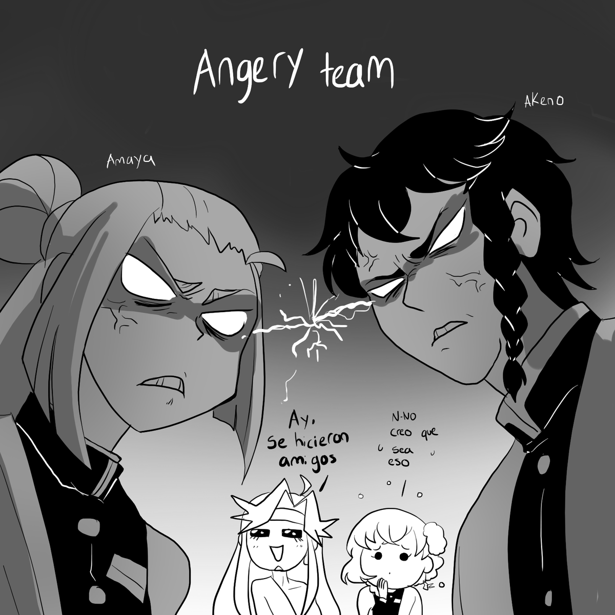 After the long night". A Genzuko mini comic. #genyaShinazug」🌙☄Yuramec💜🍄の漫画