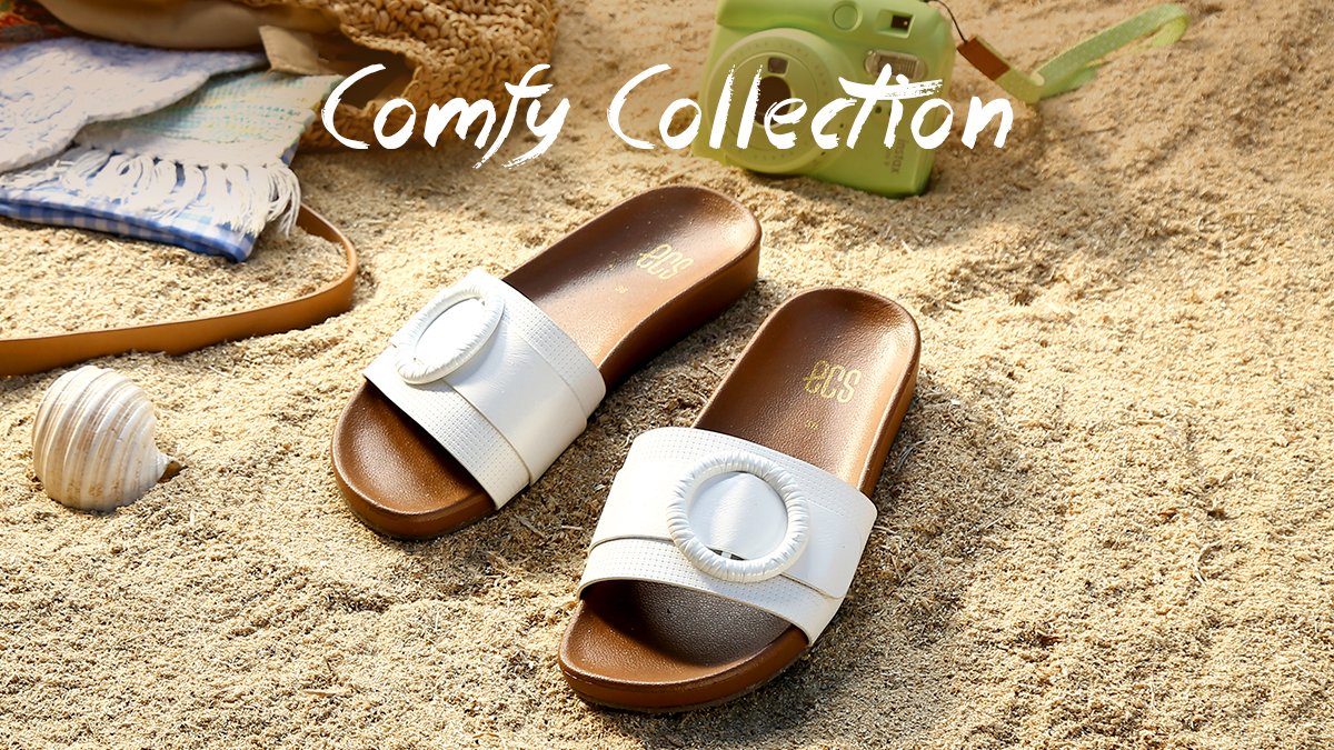 ECS on X Nothing says comfort like these stylish slides Treat your feet with the all new ECS Comfy Collection available now ECS StepIntoElegance ComfyCollection WomenShoe WomenFashion Slipper CasualSh...