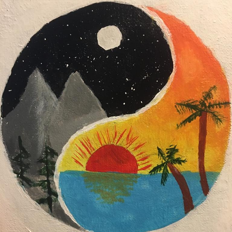 Opposites Art Ideas