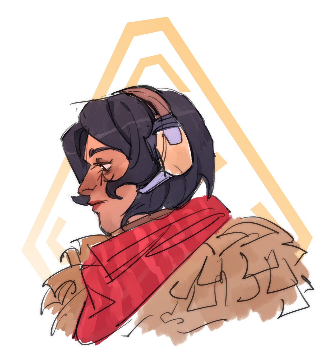 「👁️_👁️ #art #Overwatch #anaamari 」|P3R1💾のイラスト