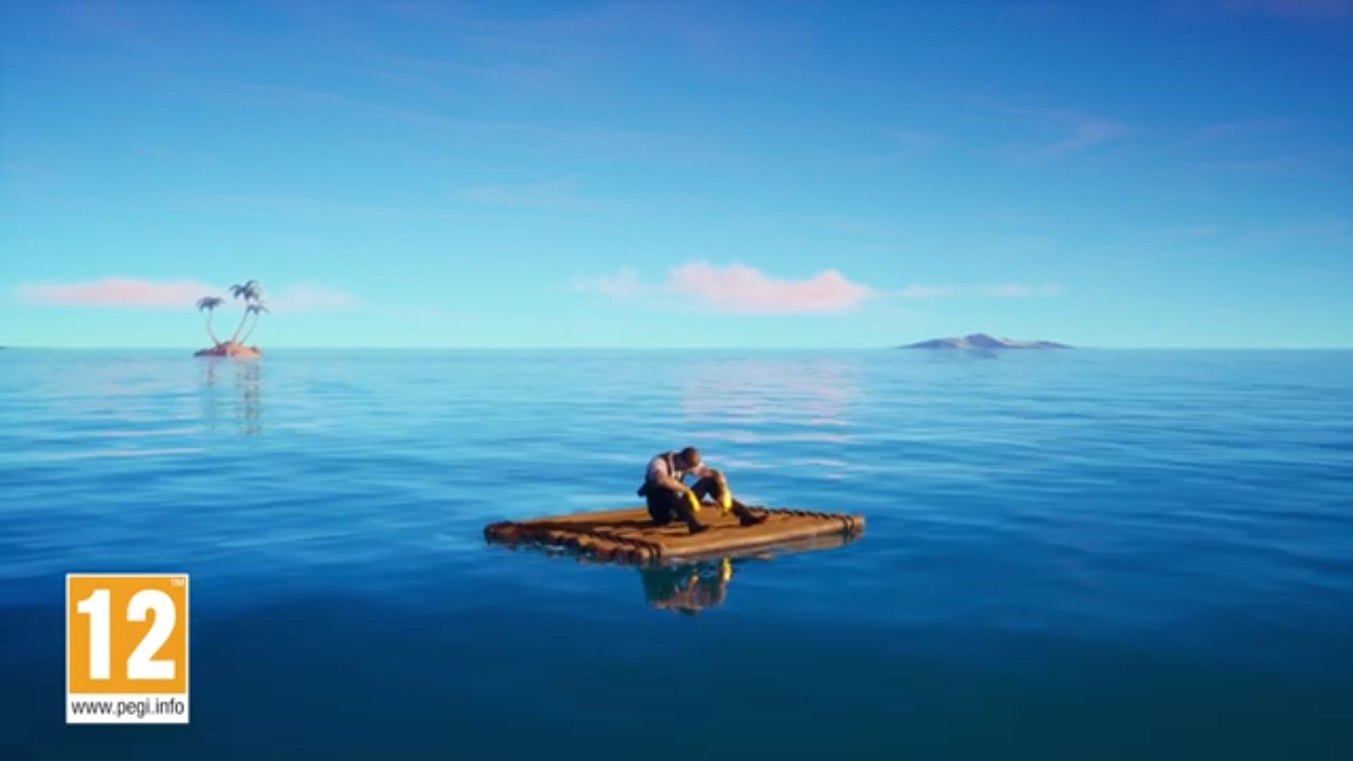 Meme Man On Raft