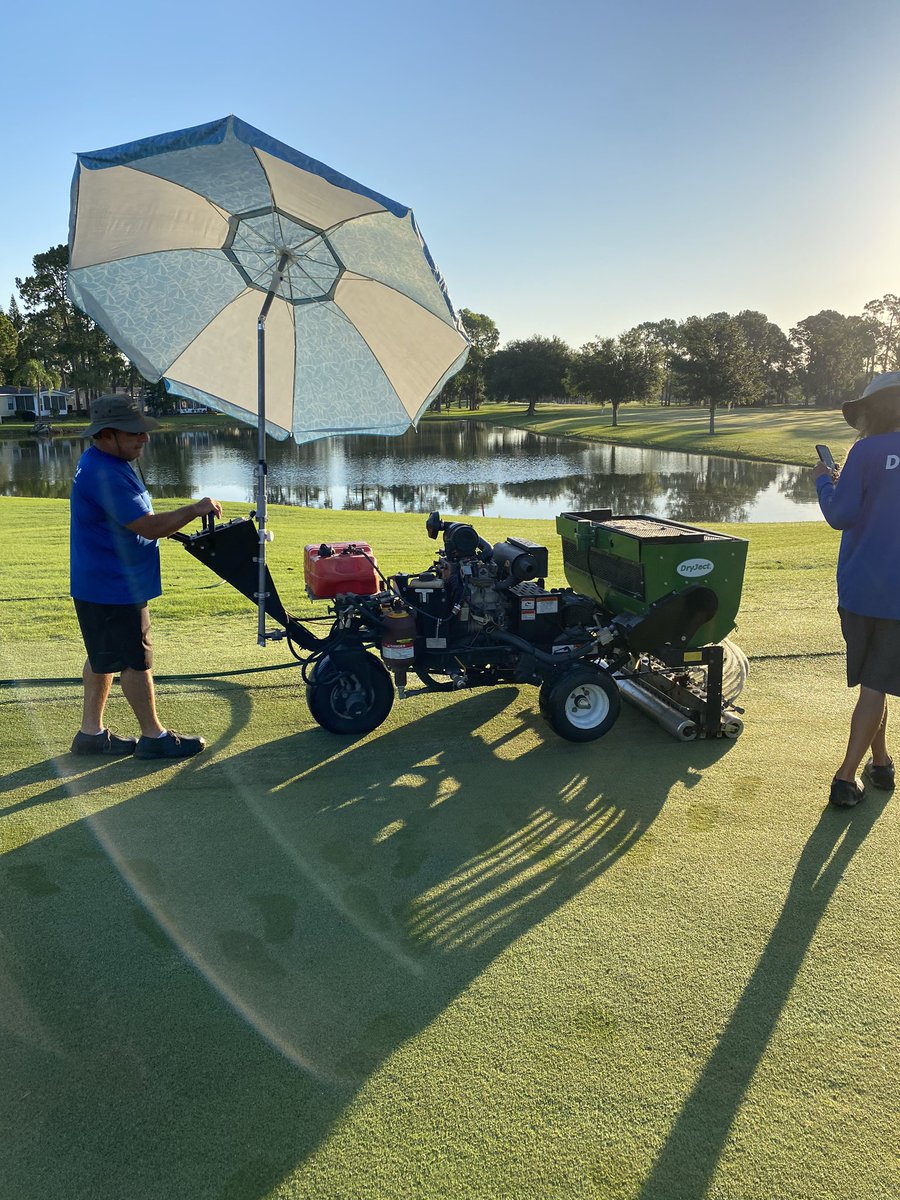 DryJect – The Only Machine in the World that Aerates, Topdresses, and ...