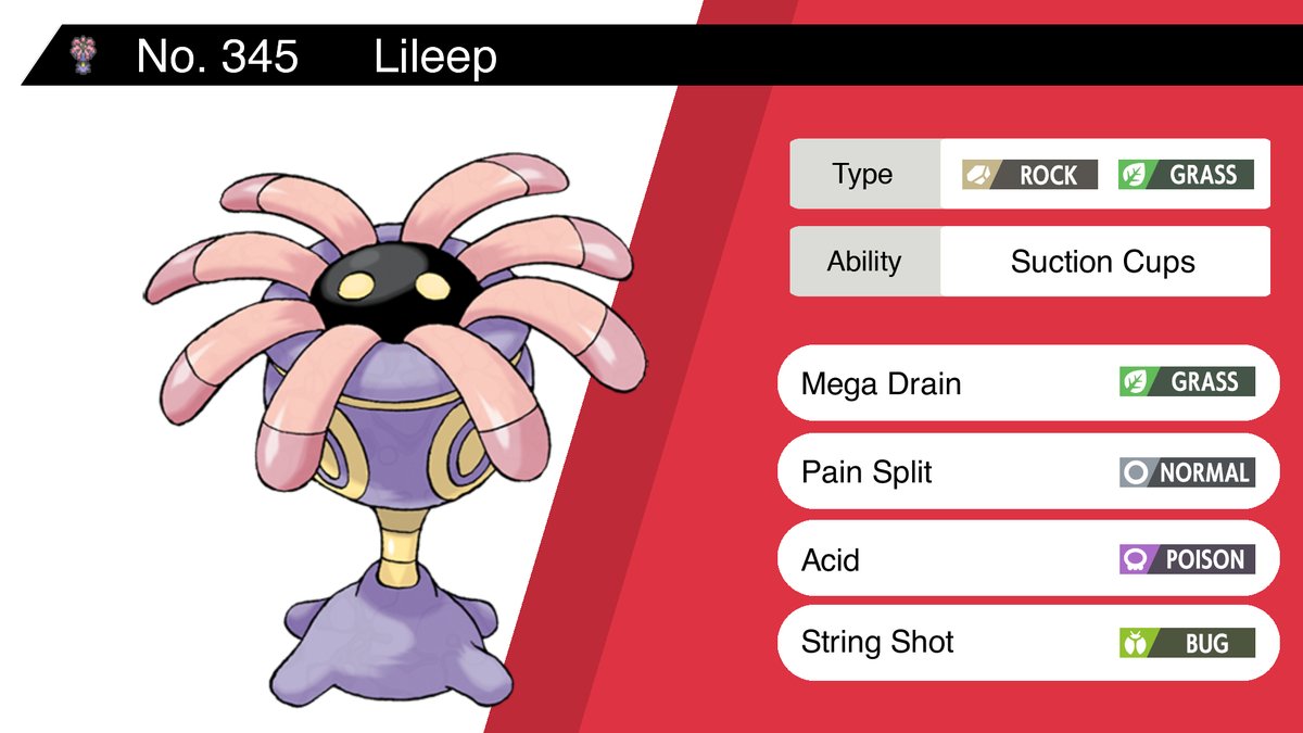 Lileep Evolution