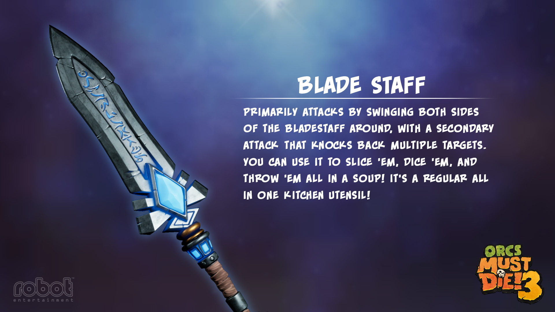 Bladed Weapons Staff