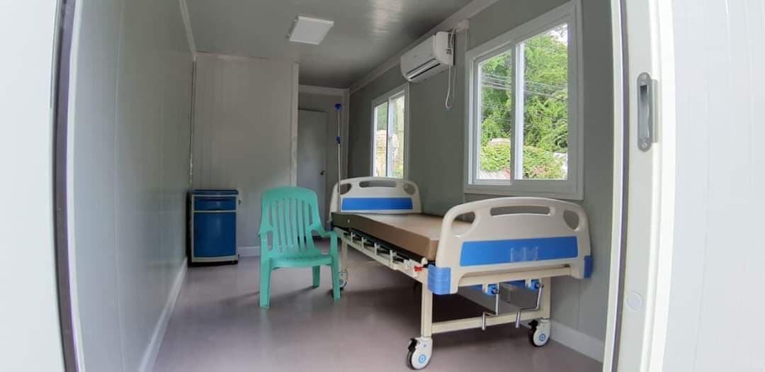 LOOK: 12 units of container van were converted into isolation ...