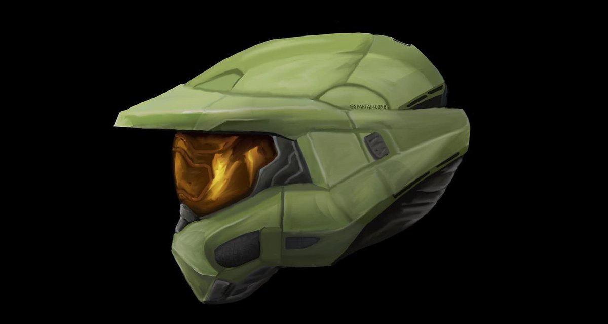 Halo Spartan Helmet Side View