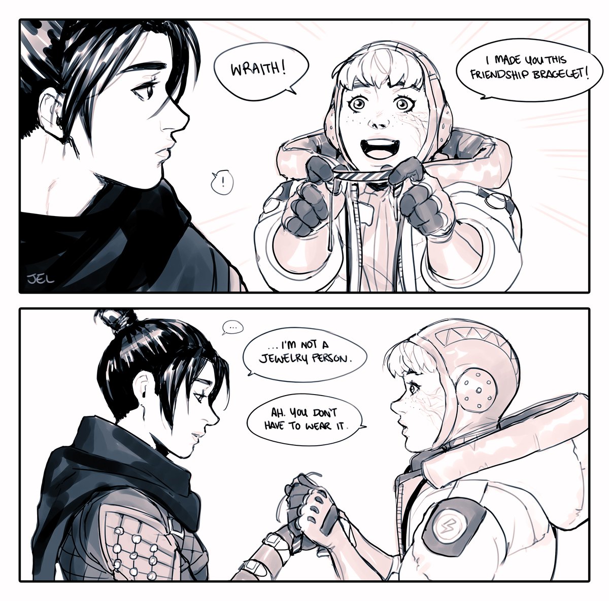 「Respite #ApexLegends #darksparks 」JELの漫画