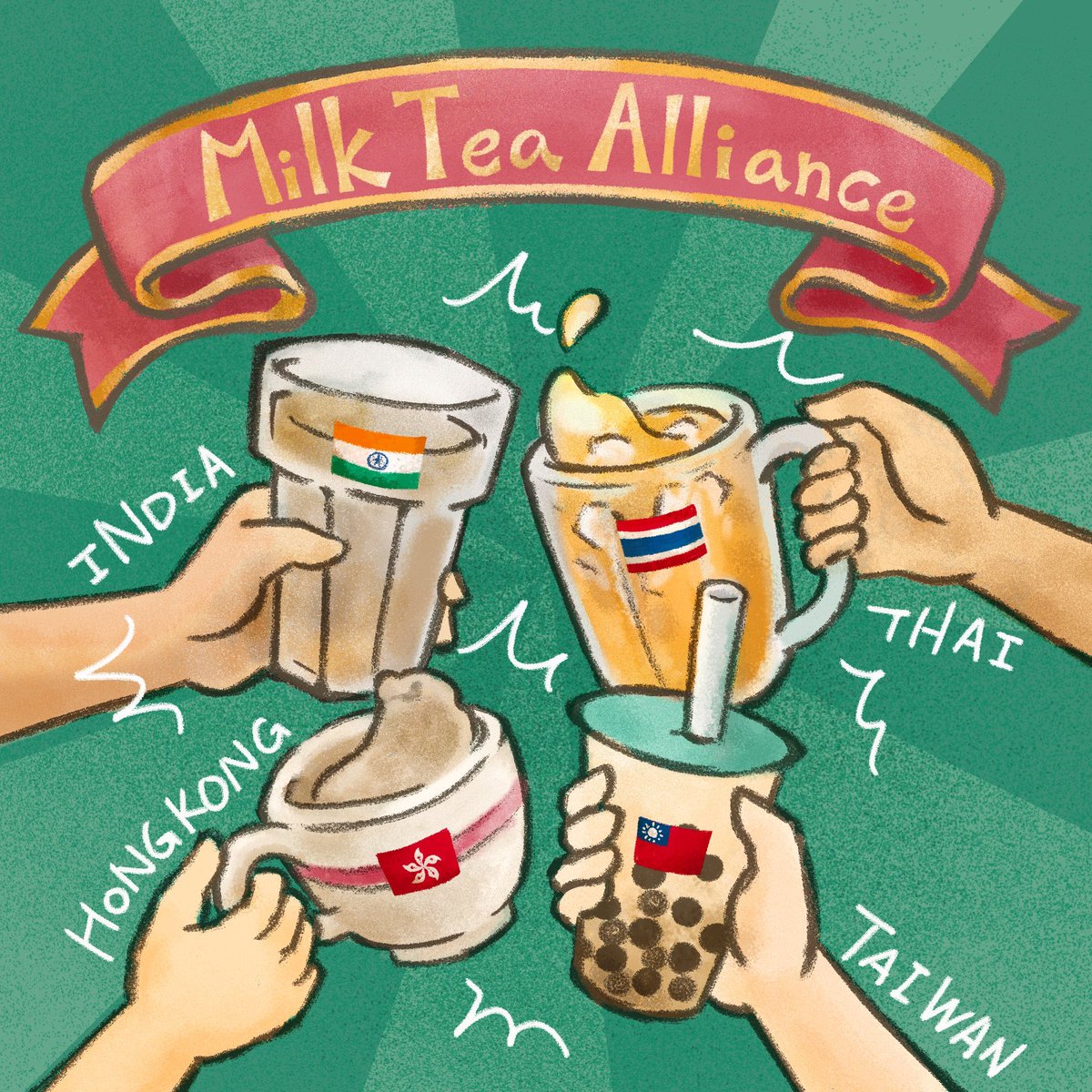 Milk Tea Alliance!