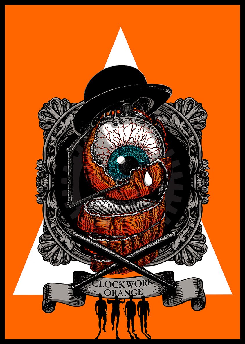 Clockwork Orange Poster Designer