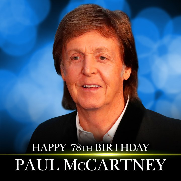 Happy birthday to legendary performer Sir Paul McCartney. The Beatle is ...