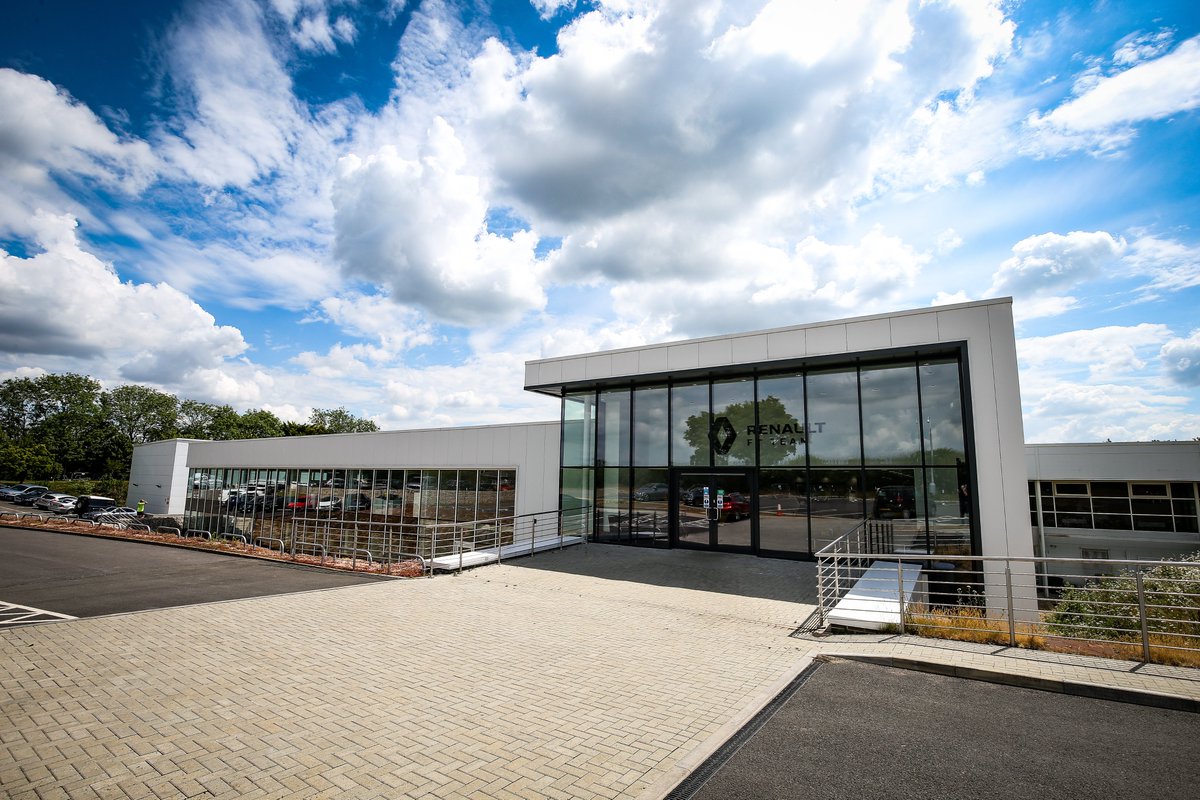 Busy bees at the Enstone factory, getting everything ready to go to ...