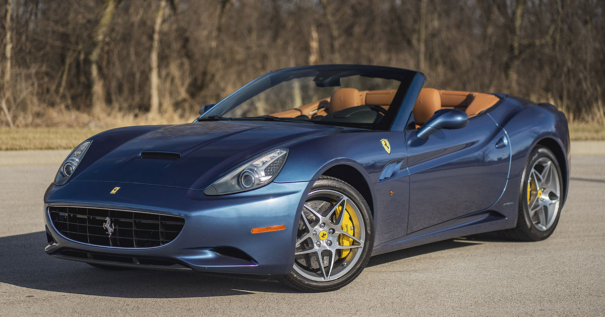 Sleek, sharp and highly optioned! This 2010 Ferrari California ...